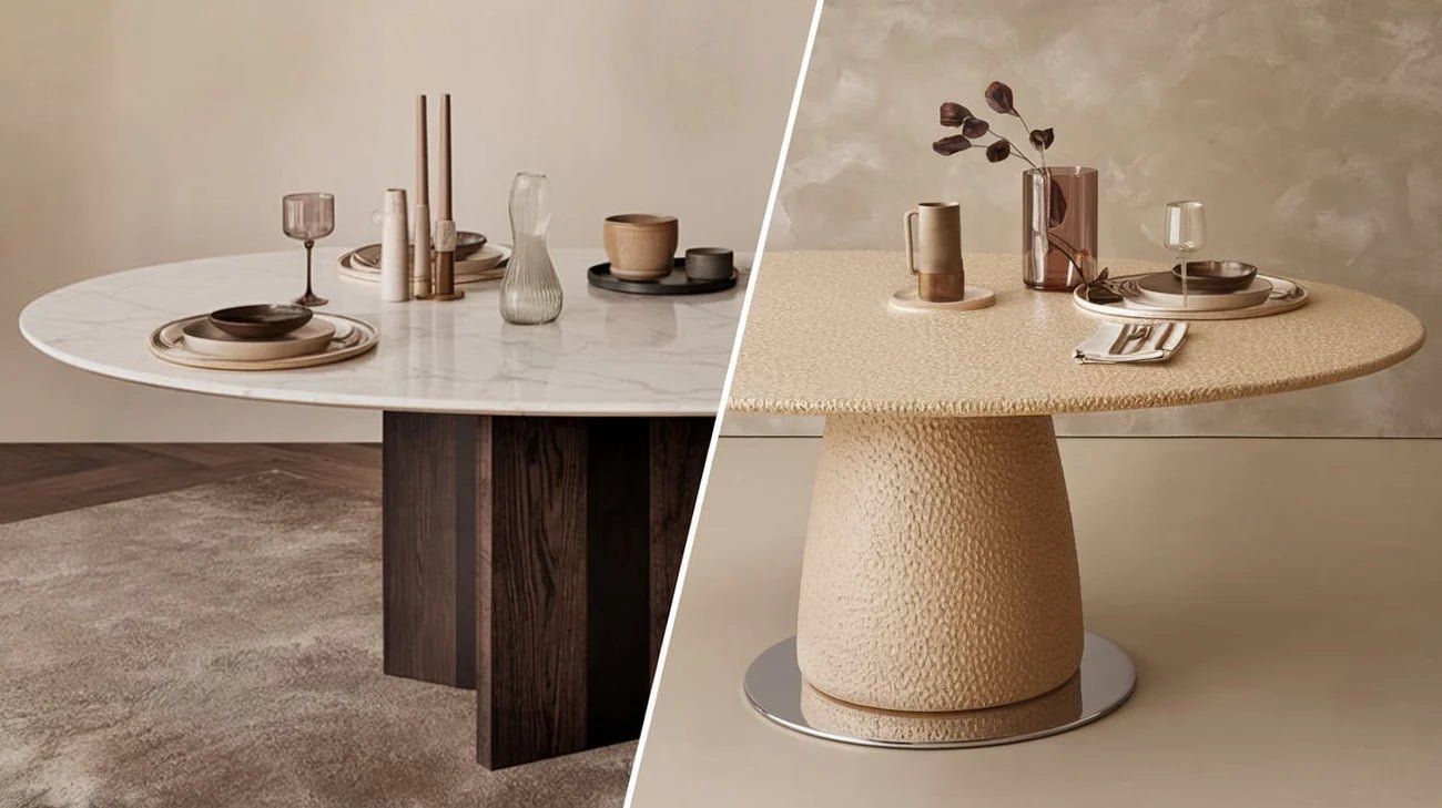 Marble vs Ceramic Dining Tables: A Complete Comparison | Elsa Home And Beauty Blogs blog