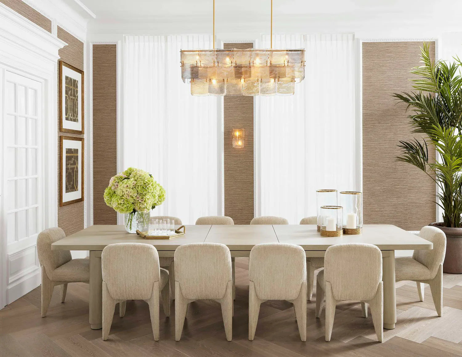 How to Arrange a Luxury Dining Room | Design Principles & Layout – Elsa ...