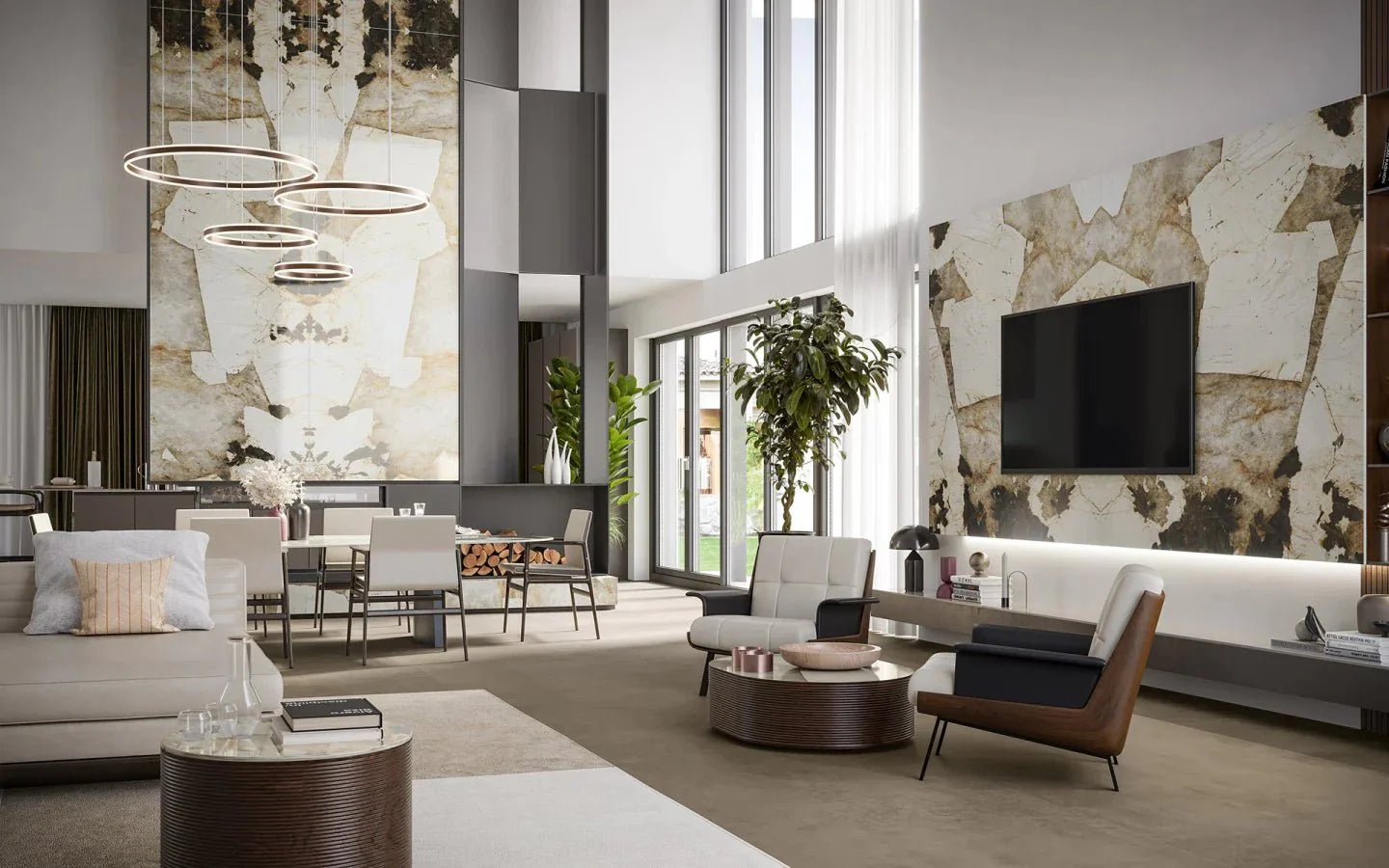 Furniture Pairing Tips for a Unified Living & Dining Room Design – Elsa ...