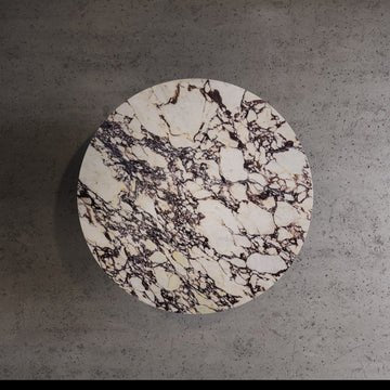 Amara Round Calacatta Viola Dining Table | Seats 6-8