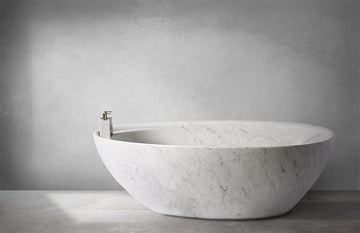 Luxury Marble Bathtubs: Hand-Carved from Solid Stone Blocks – Elsa Home ...