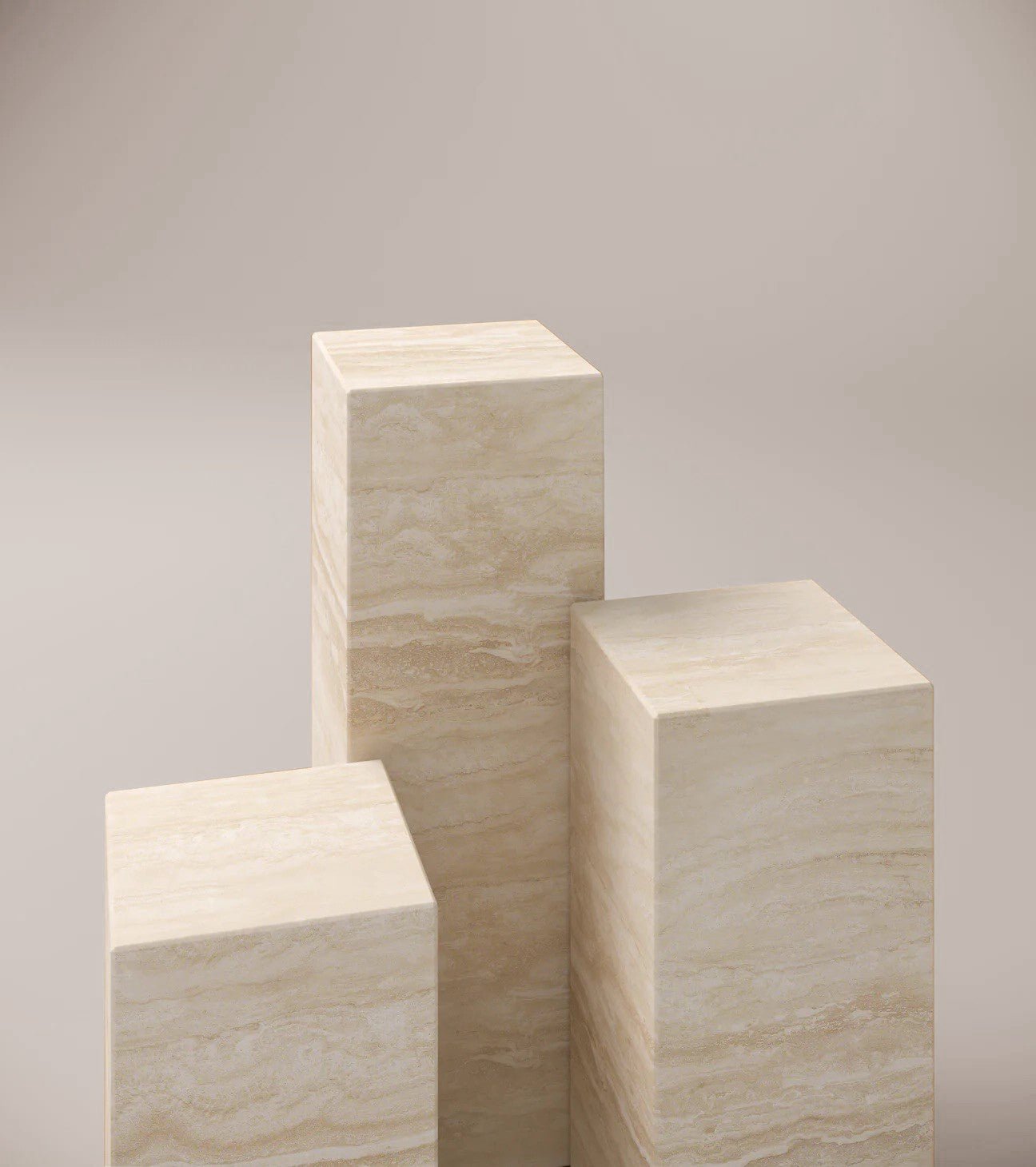 Travertine Plinths | Available Now in Different Sizes